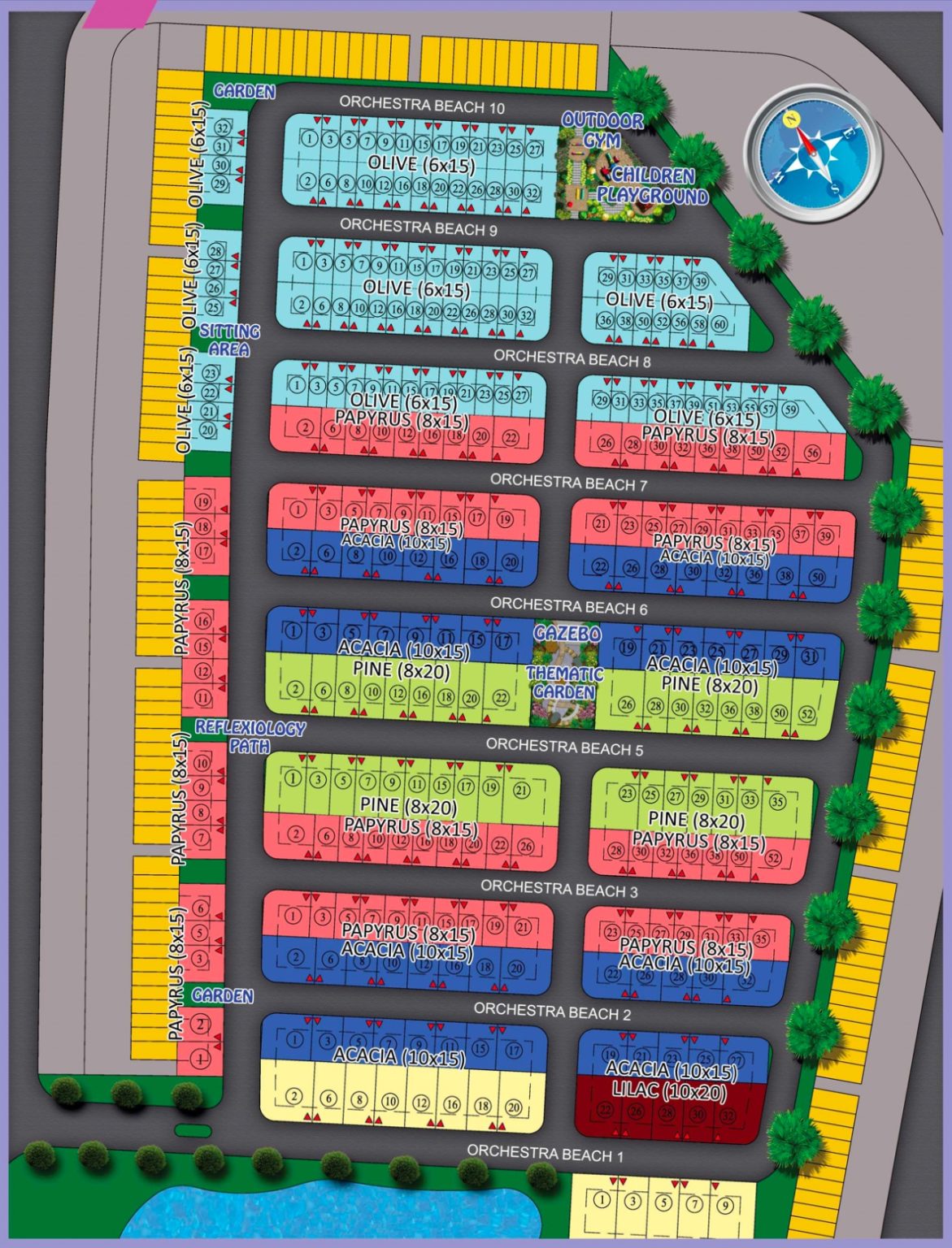 Orchestra Beach @Golf Island | PIK Property