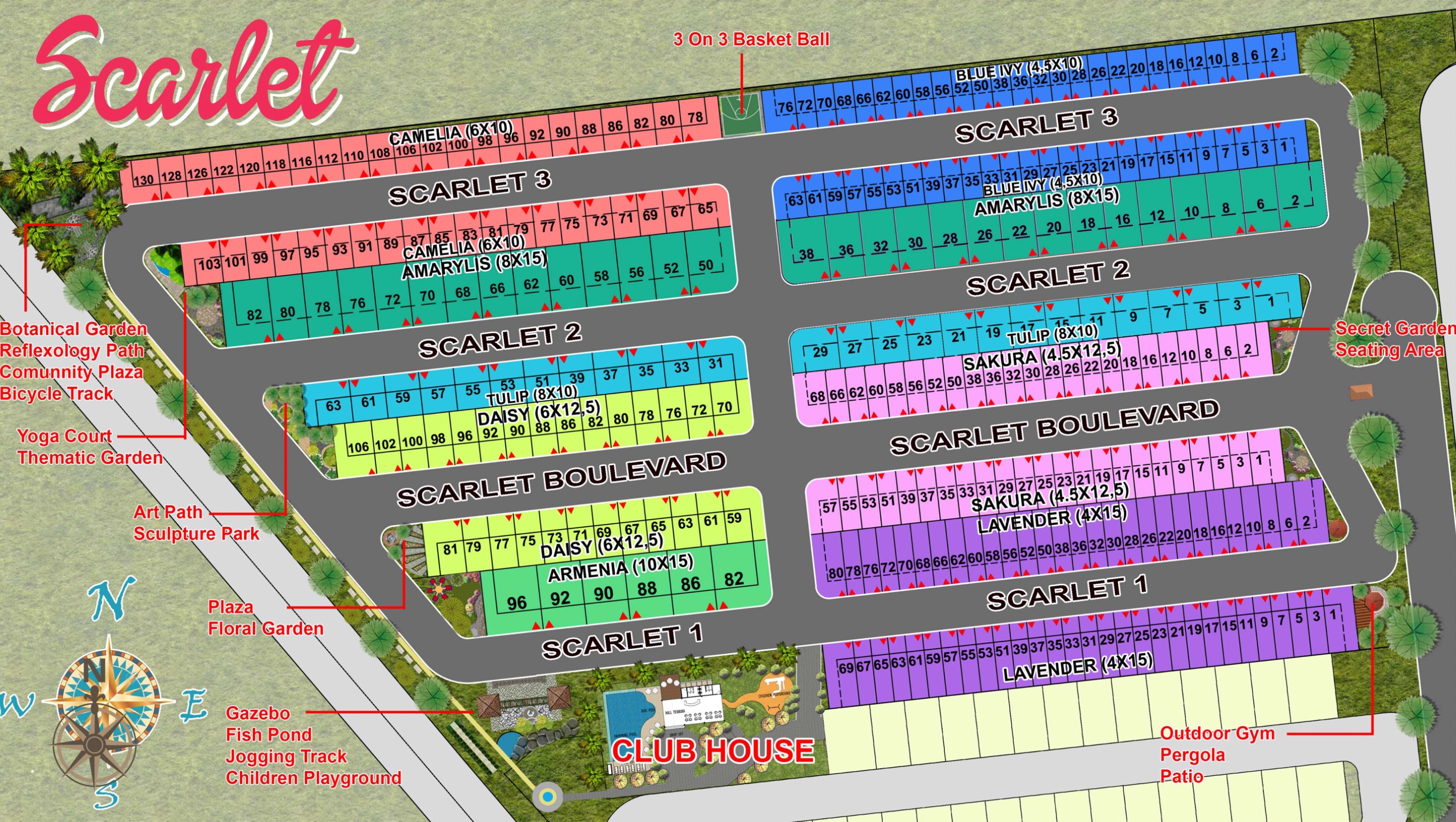 Rumah Cluster Scarlet - PIK 2 | PIK Property