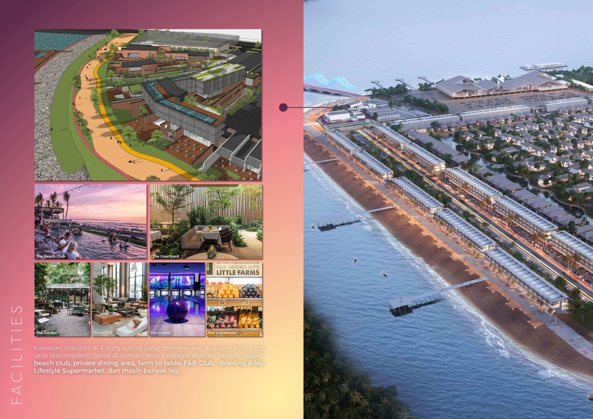 Rukan Sunset Pier @Ebony Island | PIK Property